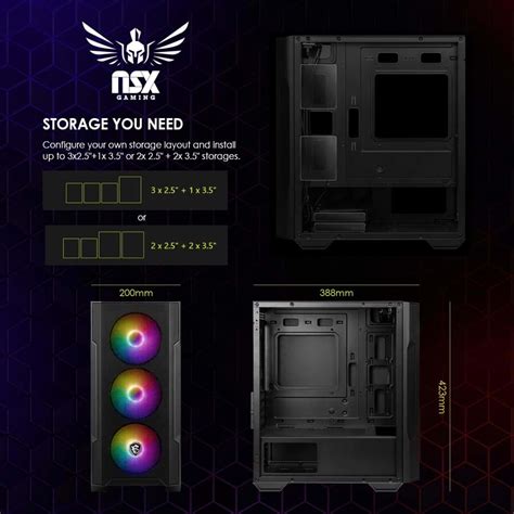 Nsx Pc Gamer Amd Ryzen G Gb Ddr Gb M Nvme Ssd Windows Home Jawa