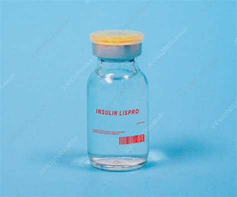 Insulin Lispro Solution Stock Image F Science Photo Library