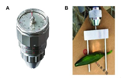Torque Watch A With Custom Fork B To Measure Bending Force Of