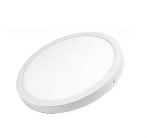 W Round Surface Full LED Panel Light For Office V At Piece In Pargi