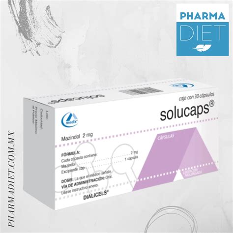 Solucaps 2mg C30 Caps Pharmadiet MÉxico