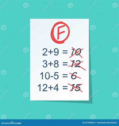 Failed Test Vector Illustration 17918178