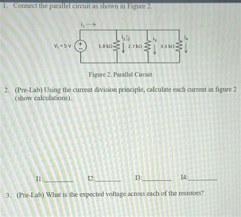 Solved Connect The Parallel Circuit As Shown In Figure Chegg
