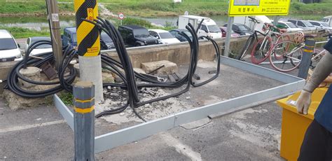 주차자단기 차량번호인식기 무인주차요금정산기 주차장관리부스 등 주차관제시스템을 경기도 동두천시 포천 의정부시 개천 둔치 주차장에 설치 시공한 현장 무인주차관제시스템