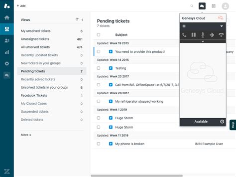 Genesys Cloud App Integration With Zendesk Support