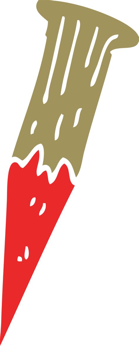 Cartoon Doodle Bloody Vampire Stake 36363557 Png