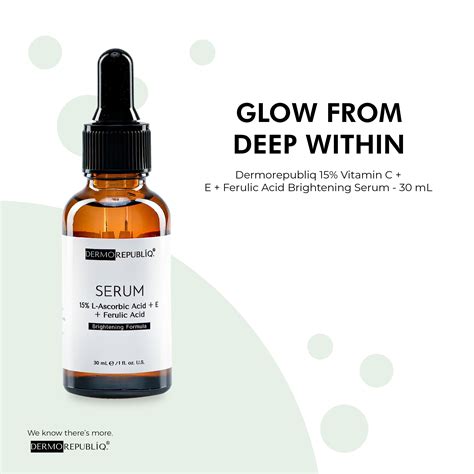 Dermorepubliq 15 L Ascorbic Acid E Ferulic Acid Brightening