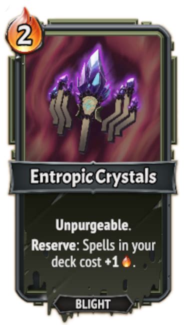 Entropic Crystals Monster Train 2