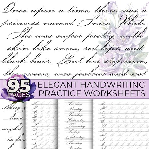 Elegant Cursive Handwriting Worksheets Elegant Handwriting Cursive Alphabet Improve Handwriting