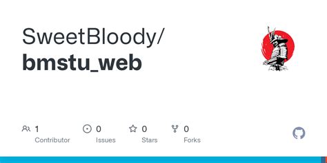 GitHub SweetBloody Bmstu Web