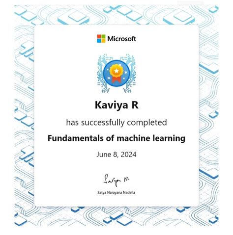 Share Your Microsoft Challenges In Machine Learning Kaviya Kaviya Posted On The Topic Linkedin