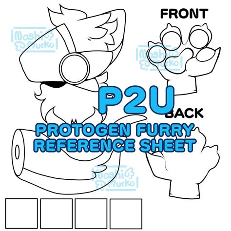 Protogen Reference Sheet Base Etsy Protogen Reference Sheet Base Etsy