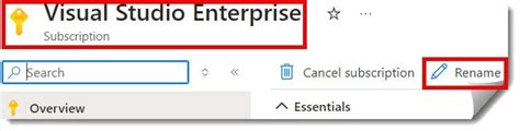 How To Rename Azure Subscription Azure Lessons