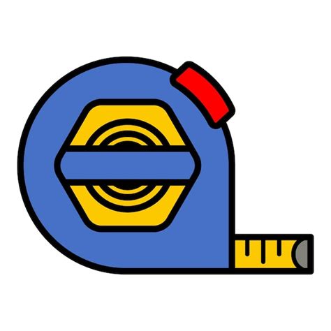 Premium Vector Tape Measure Icon Design Illustration Design