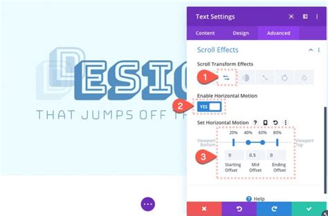 How To Stack And Animate Text Using Divi Scroll Effects