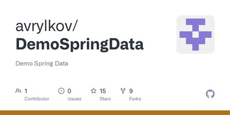 GitHub Avrylkov DemoSpringData Demo Spring Data