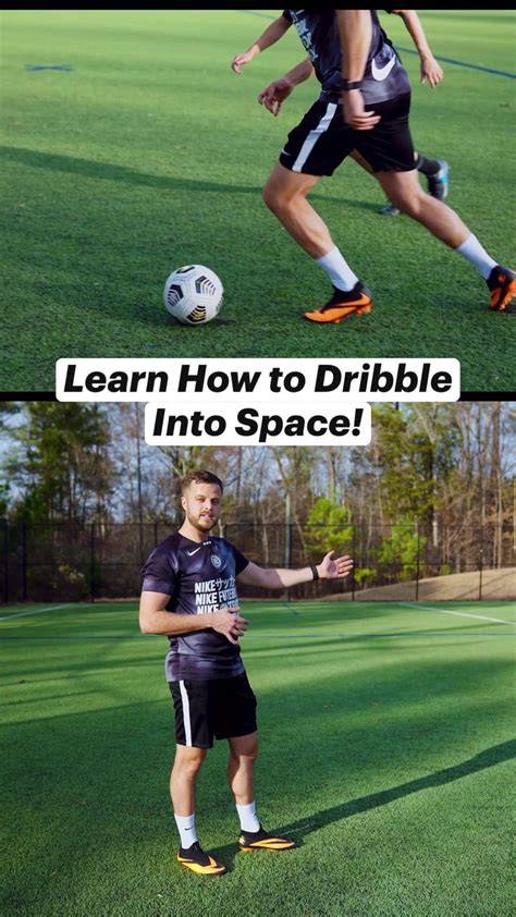 Learn How To Dribble Into Space Basic Soccer Skills Anyone Can Learn