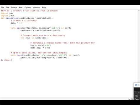 How do i convert a csv file to json in python – Artofit