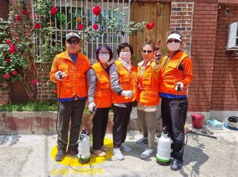 부산 서구자원봉사센터 보금자리 방역단 방역 활동 실시