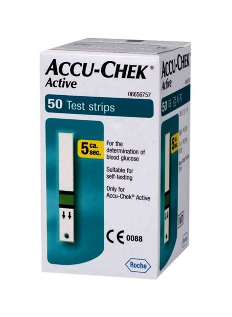 Accu Chek Active 50 Test Strips Medisep