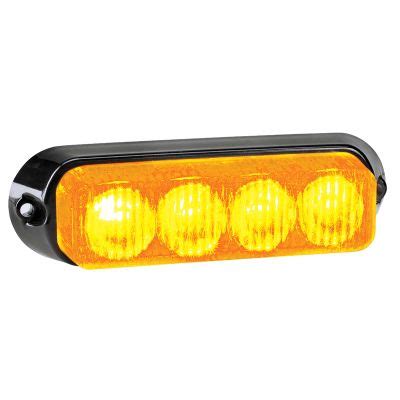 Narva High Powered LED Warning Light Amber X Watt LEDs