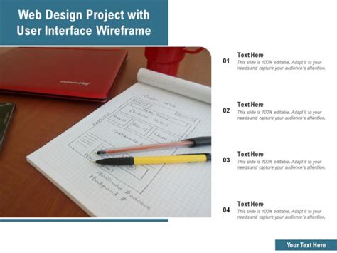Web Design Project With User Interface Wireframe Ppt PowerPoint Presentation Layouts Graphic