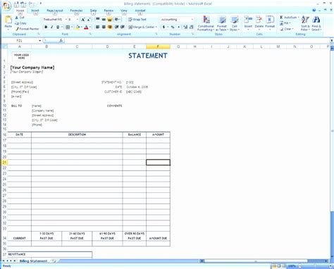 12 Excel Billing Template Excel Templates Excel Templates