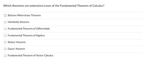 Which Theorems Are Extensionscases Of The