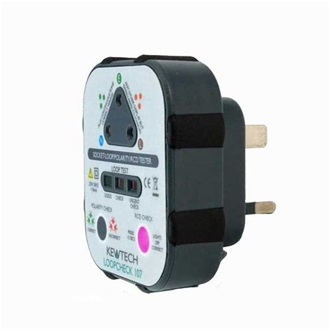 Kewtech Loopcheck 107 Socket Tester Kewtech Loopcheck107