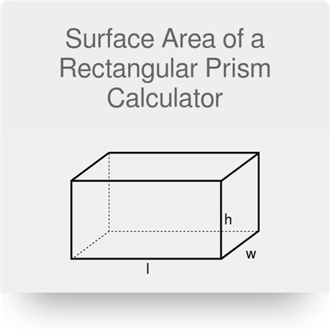 How To Find Surface Area Of A Rectangular Prism Calculator At Jeffrey Bowser Blog