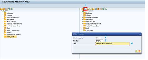 Customize Extended Warehouse Management Monitor Sap Community
