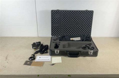 leupold golden ring spotting scope case w some accessories missing