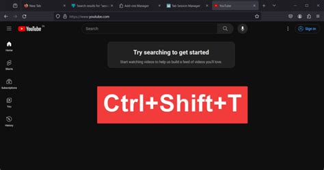 How To Reopen Closed Windows Or Tabs In Firefox H S Media