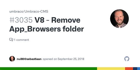v8 remove app browsers folder · issue 3035 · umbraco umbraco cms
