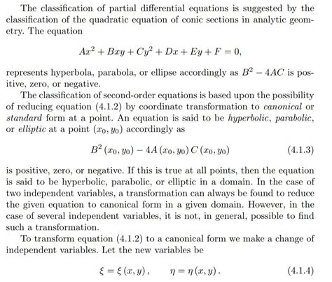 how to find the second canonical form of a given hyperbolic equation