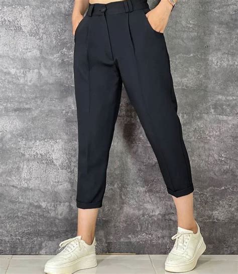 ۱۰ مدل شلوار راسته زنانه و دخترانه مجلسی و بیرونی مدل دمپا پاکتی