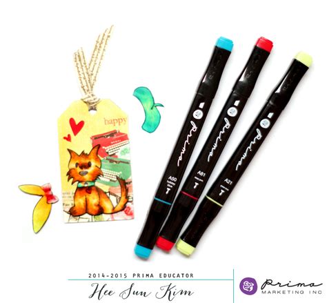 STUDIO H ART Prima Marker Coloring Technique Video Tutorial