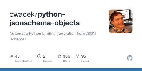 GitHub Cwacek Python Jsonschema Objects Automatic Python Binding Generation From JSON Schemas
