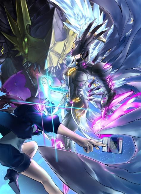 Mastemon Ai And Lucemon Satan Mode Digimon And More Drawn By Jiyuuya Danbooru