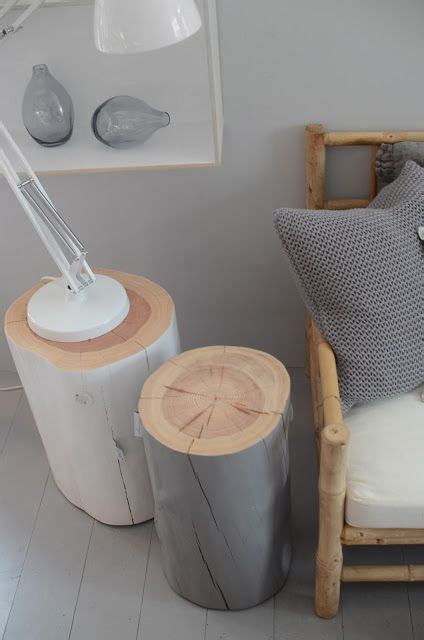 Bring home the element of surprise with tree trunk décor unique DIY projects