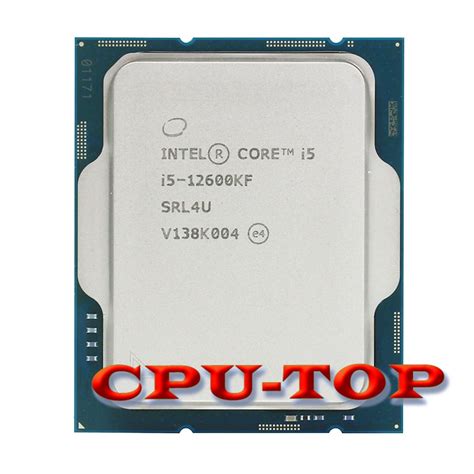 โปรเซสเซอร์ Cpu Intel Core I5 12600kf I5 12600kf 3 4 Ghz Ten Core Sixteen Thread 10nm L3 20m