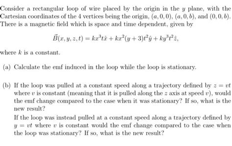 Solved Just Part B Needed How The Emf Will Change Compared Chegg Com