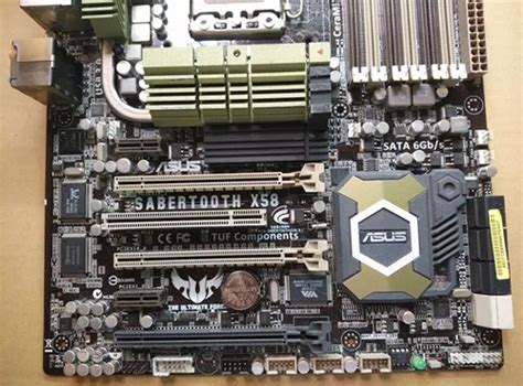 Купить асус саблезуб х58 оригинальный материнская плата с LGA 1366 DDR3 ...