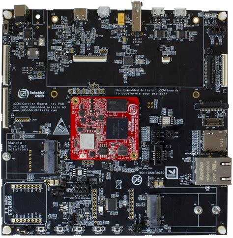 Embedded Artists Launches 1ghz Nxp I Mx Rt1176 Crossover Mcu Module And