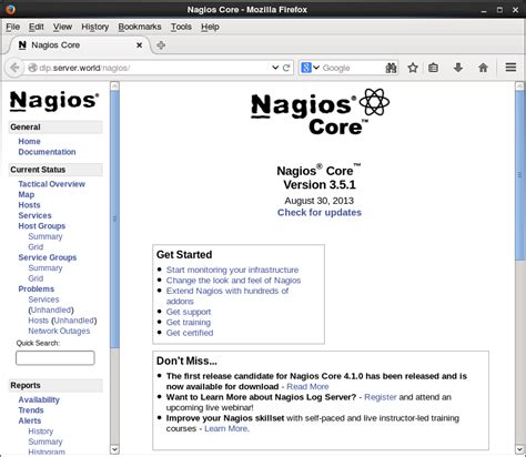Centos 6 Nagios Server World