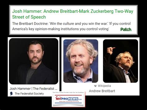 Josh Hammer Andrew Breitbart Mark Zuckerberg Two Way Street Of Speech