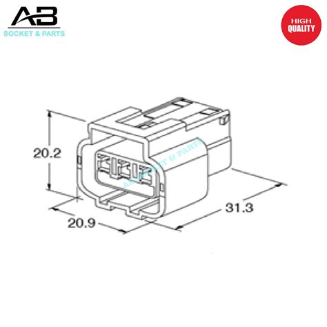 3 Pin Hyundai Getz Citra Matrix Elantra Trajet Tucson Forte Naza Ria Water Temperature Sensor