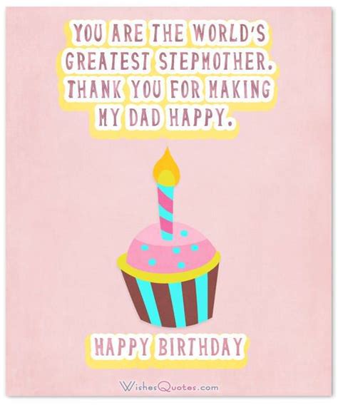 Amazing Happy Birthday Wishes For Stepmom By Wishesquotes