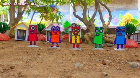 Numberblocks Funny Things DIY Try To Do At Home 2 Blocks YouTube