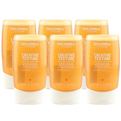 Goldwell Stylesign Creative Texture Hardliner 6 x 140 ml Haargel ...